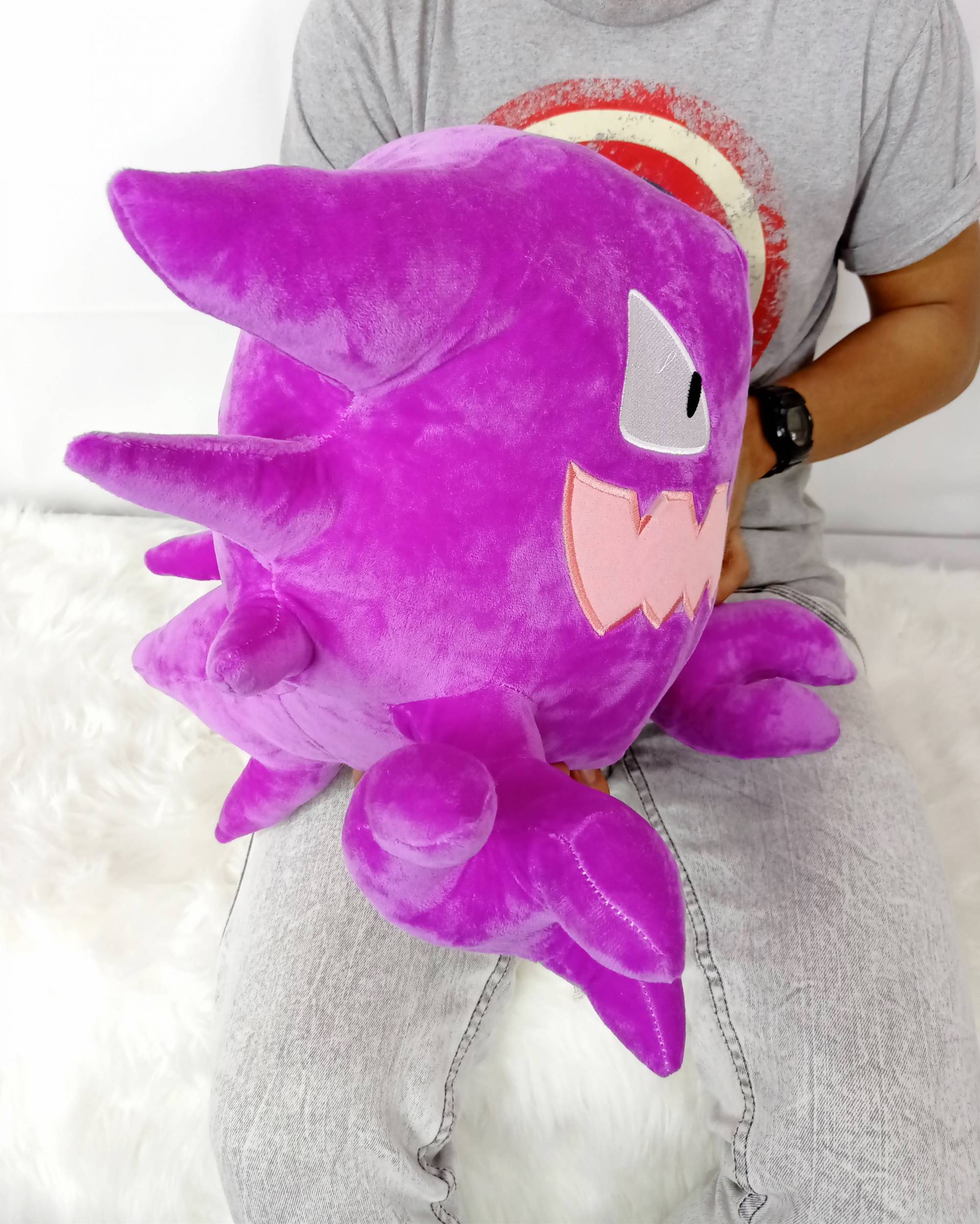 Pokemon Haunter SOFTTOYS/PLUSHTOYS/KIDSTOYS 50CM 神奇宝贝/宝可梦鬼斯通娃娃玩具公仔50厘米