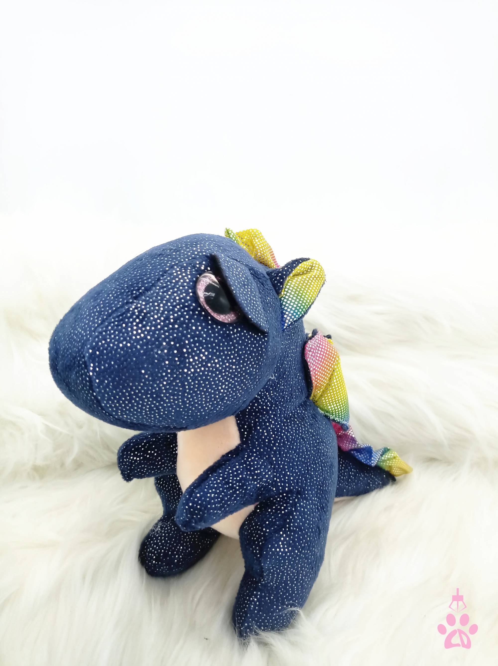 Shining Dinosaur SoftToys/PlushToys/KidsToys 7inch 21cm 亮片恐龙娃娃玩具公仔 7寸