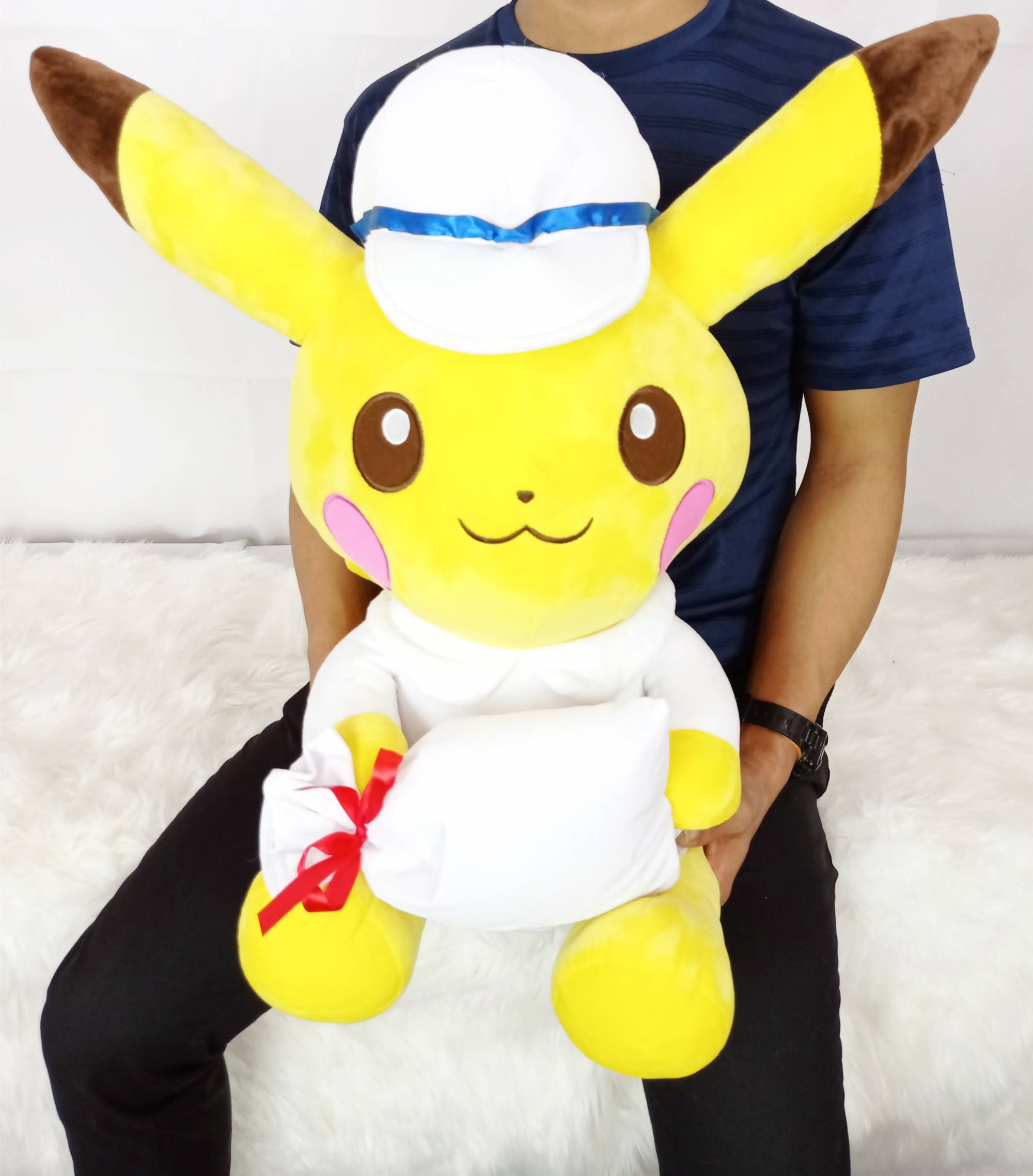 Couple Pokemon Pikachu SoftToys/PlushToys/KidsToys 60cm宝可梦皮卡丘娃娃玩具公仔60厘米