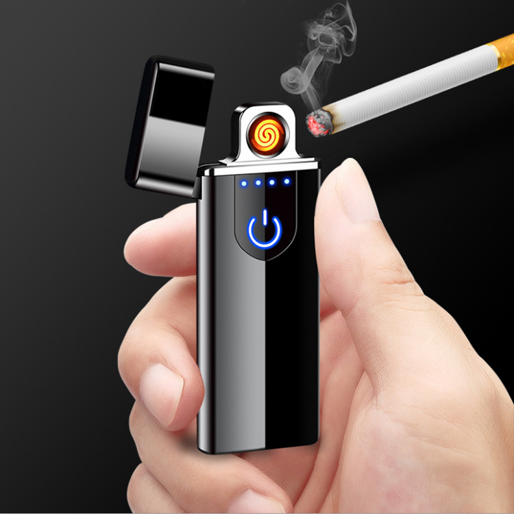 {M'SIA STOCK} Portable USB Rechargeable Touchscreen Electronic Dual ...
