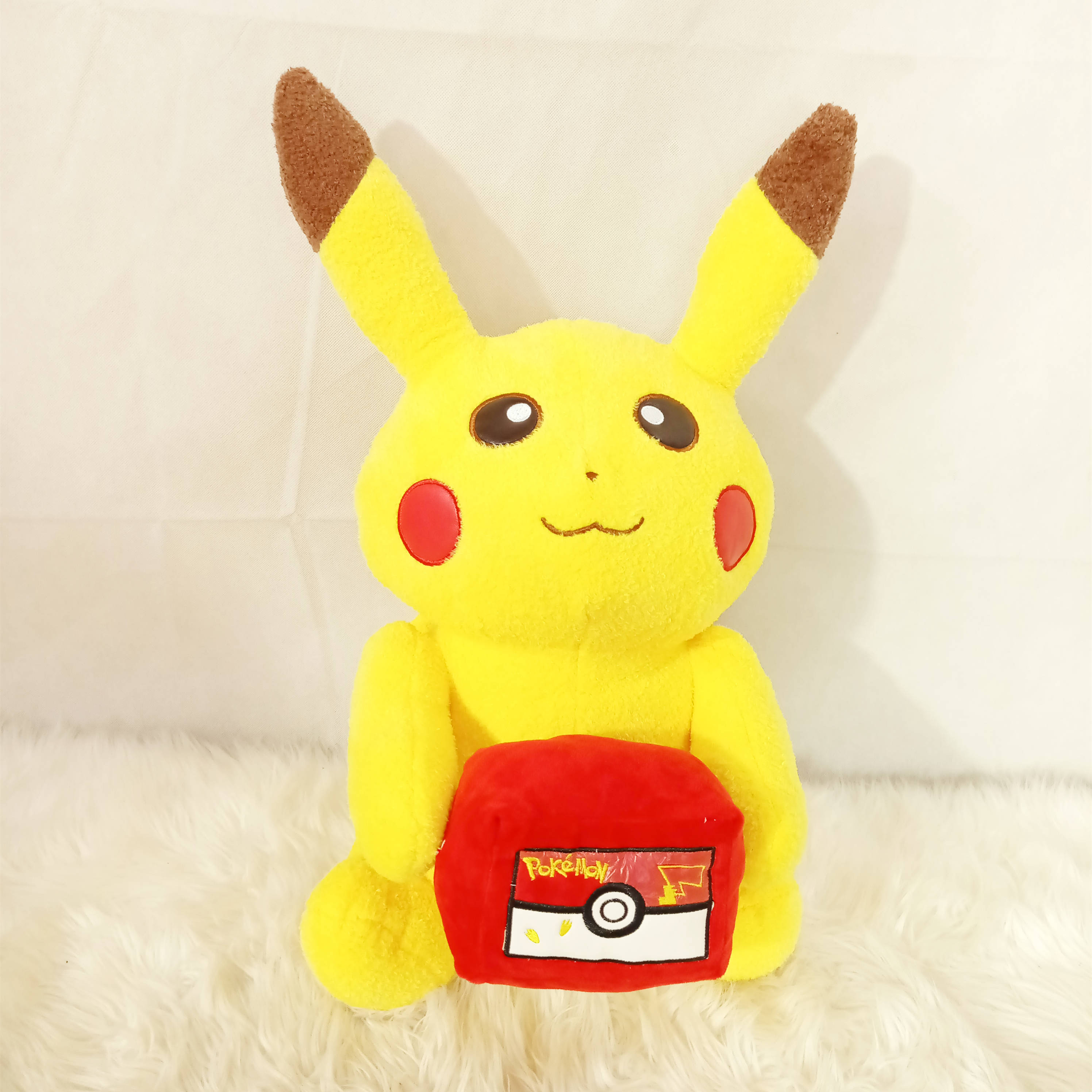 {M'SIA STOCK} Pokemon Pikachu SOFTTOYS/PLUSHTOYS/KIDSTOYS/DOLL 50CM 抱物宝 ...