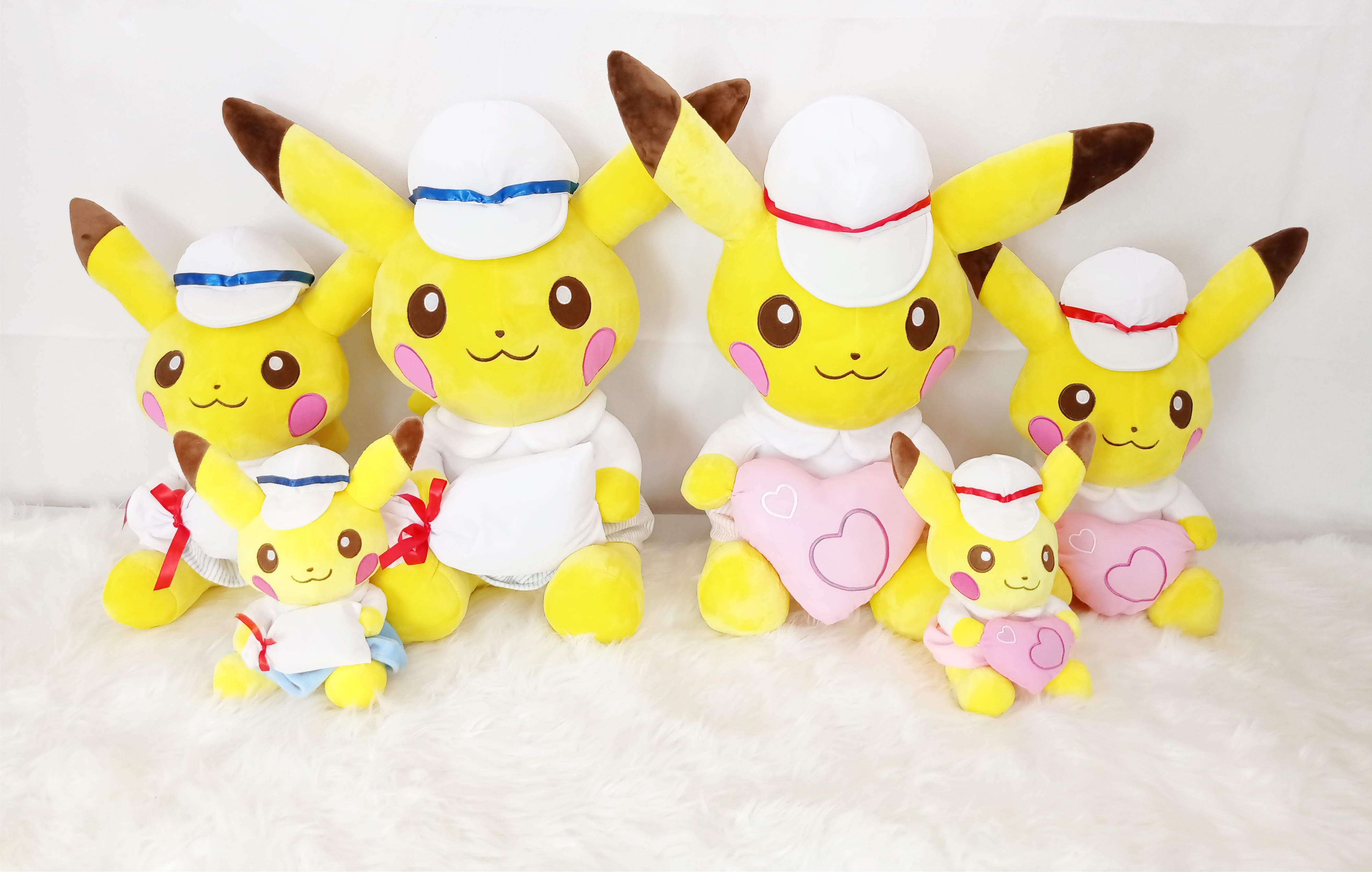 Couple Pokemon Pikachu SoftToys/PlushToys/KidsToys 60cm宝可梦皮卡丘娃娃玩具公仔60厘米